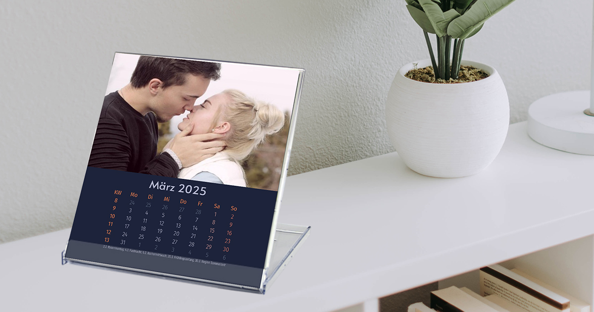 CD-Kalender mit eigenen Fotos online selbst gestalten
